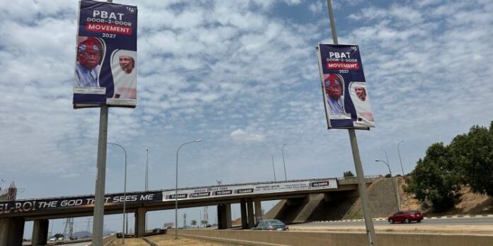 Tinubu campaign posters disappearing from parts of Abuja - Everyday.ng